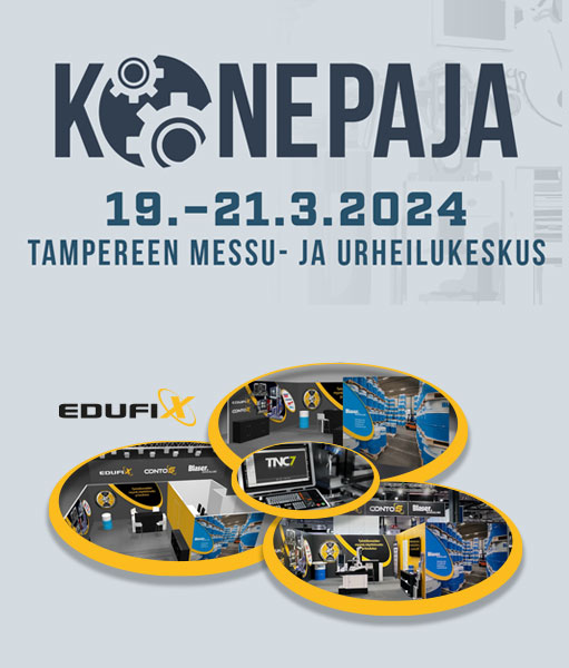 Tavataan Konepajamessuilla osastolla E 311! - Edufix